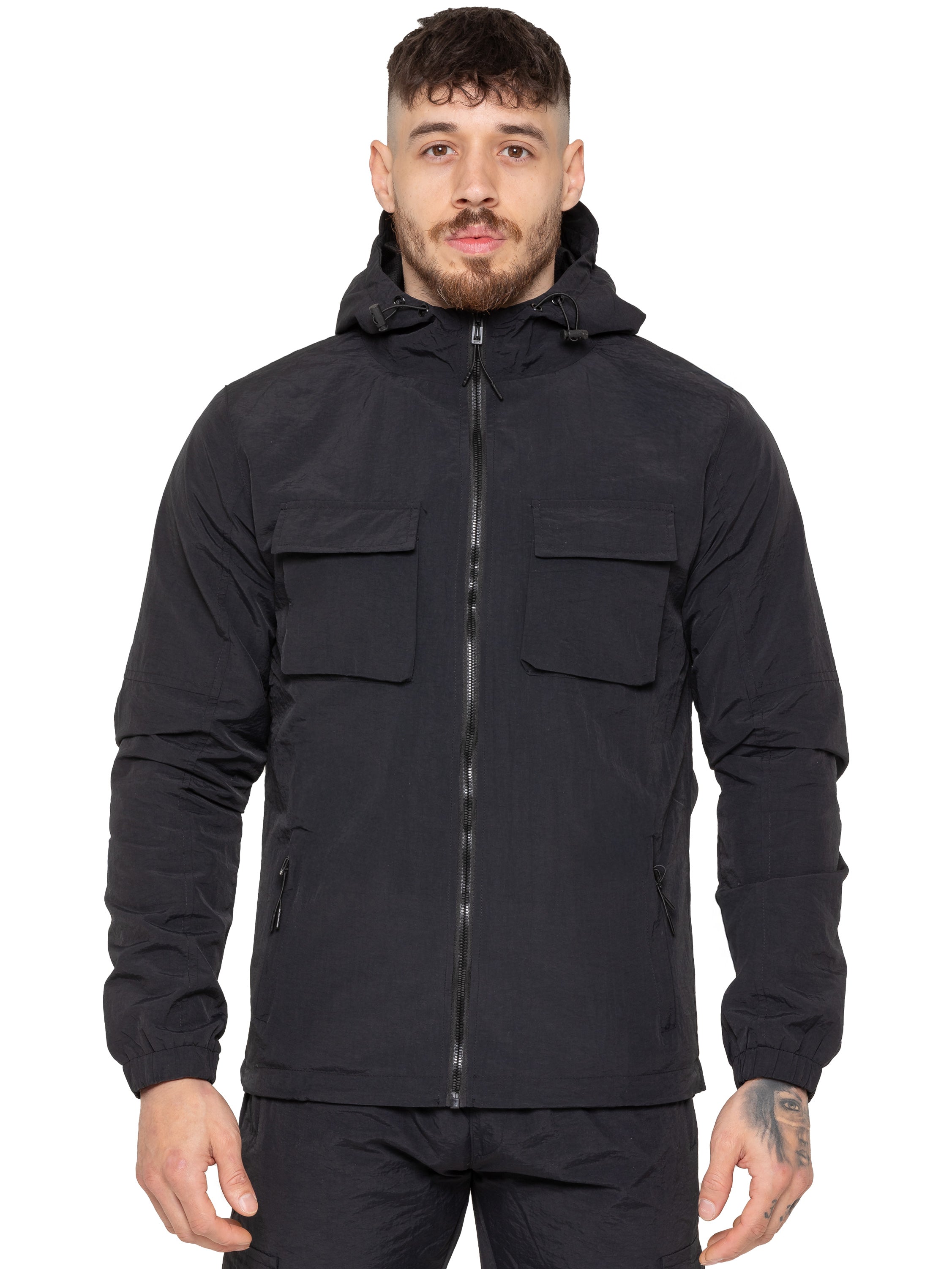 Enzo Milano | Mens Lightweight Cargo Jacket